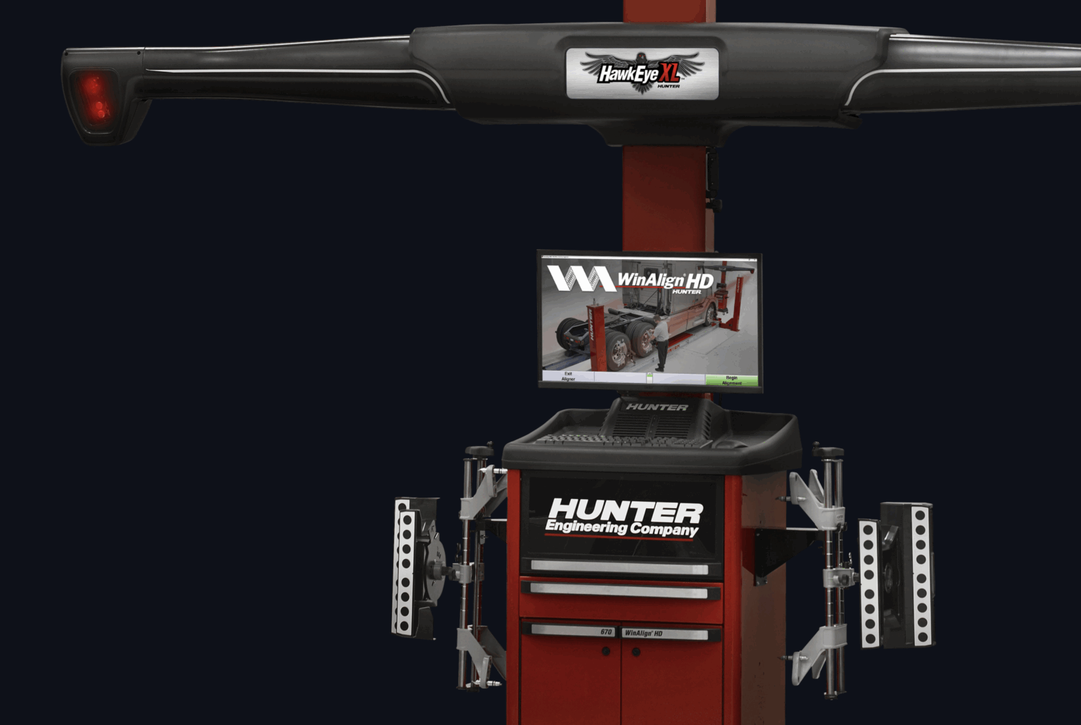 Hunter HawkEye® XL: Heavy-Duty Alignment Made Easy - Edwards & Sons ...